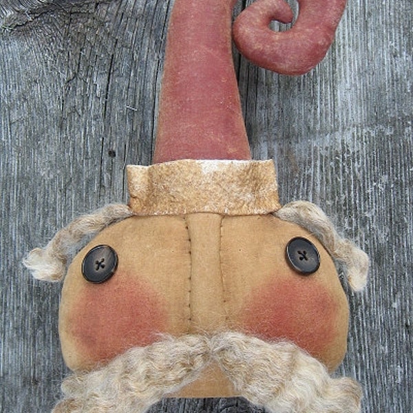 Primitive Santa Pattern - Etsy