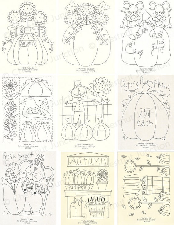 Free Primitive Embroidery Patterns