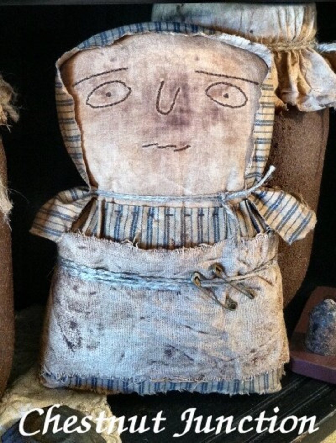 Stella Stump Epattern-primitive Country Cloth Doll Craft Digital ...