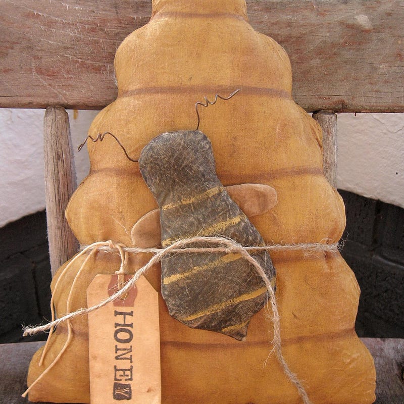 Primitive Bowl Fillers Bees - Etsy