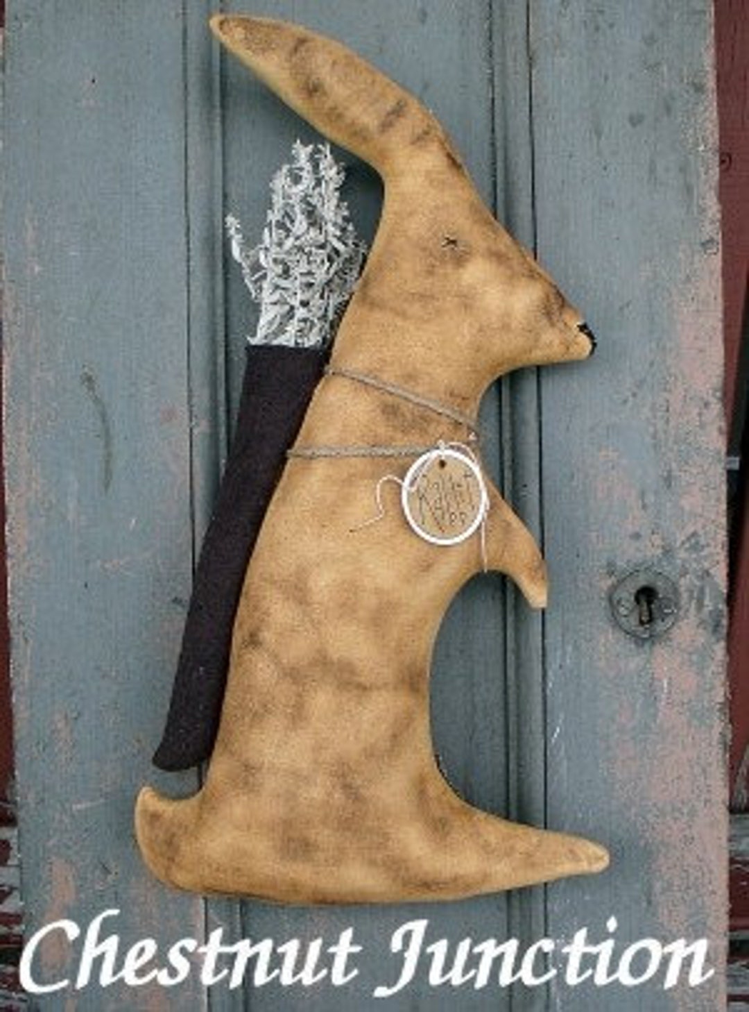 Randal Rabbit EPATTERN -primitive Bunny Cloth Doll Craft Digital ...