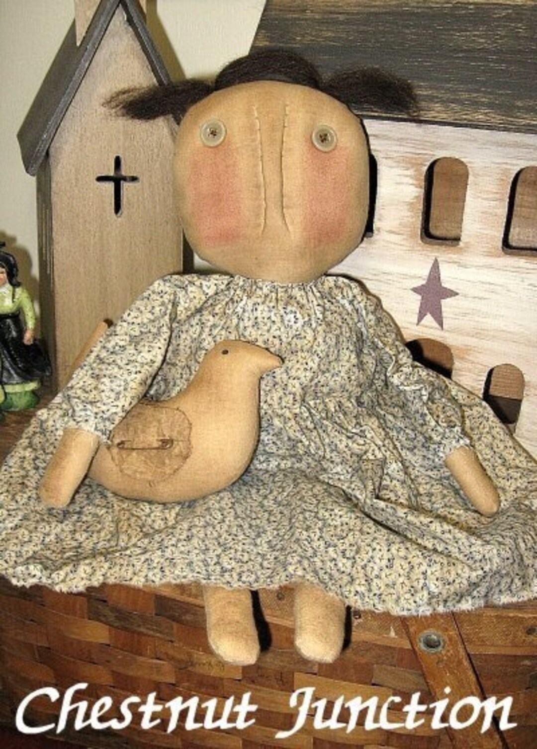 Bertie Epattern...primitive Cloth Doll Digital Download Sewing Craft ...