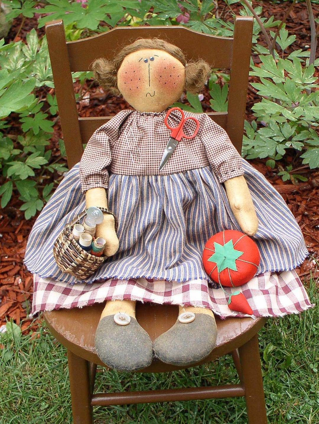 Sew Suzie EPATTERN -primitive Country Craft Cloth Doll Digital Download ...