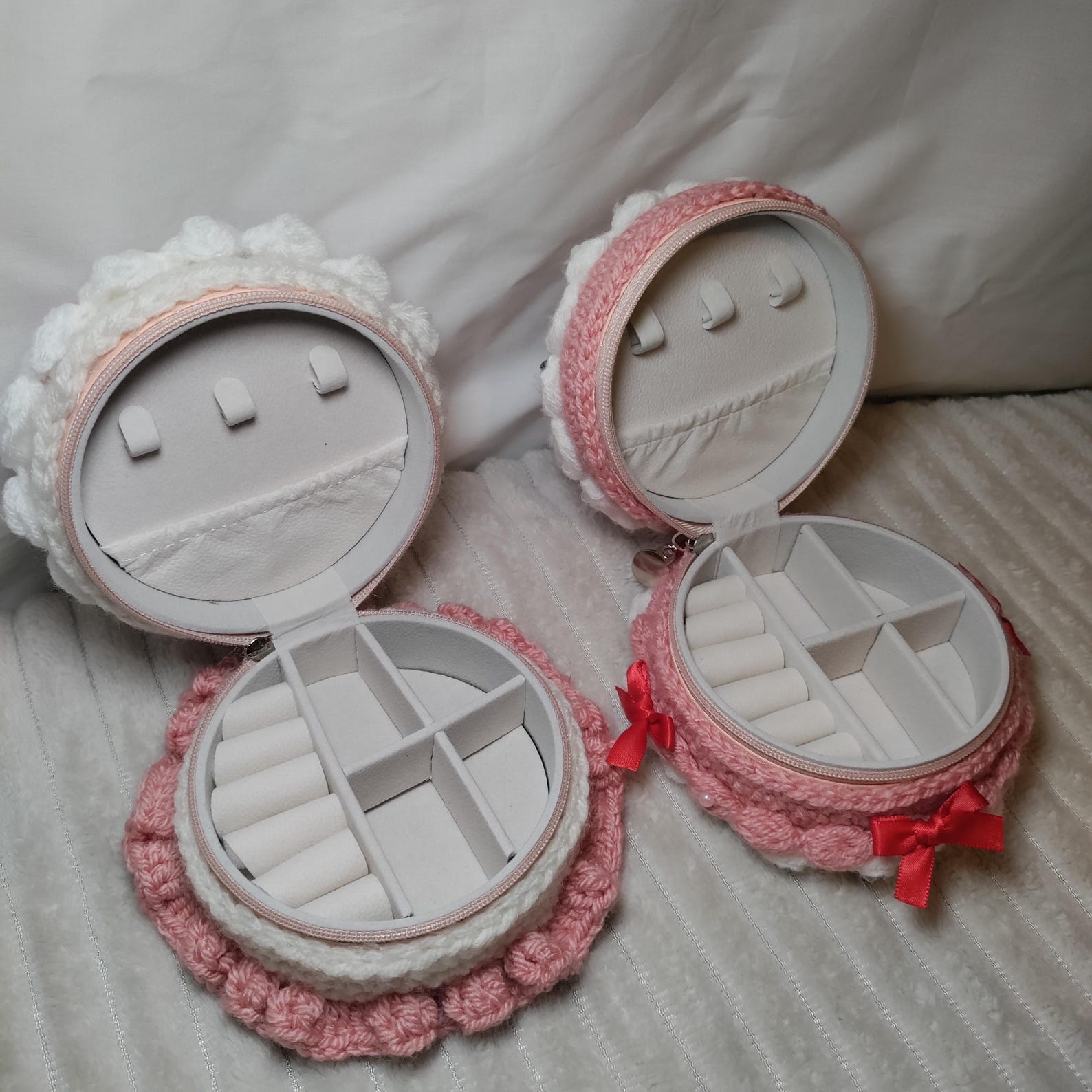 Crochet Cake Jewelry Box - Coquette Decor Accessory - Etsy