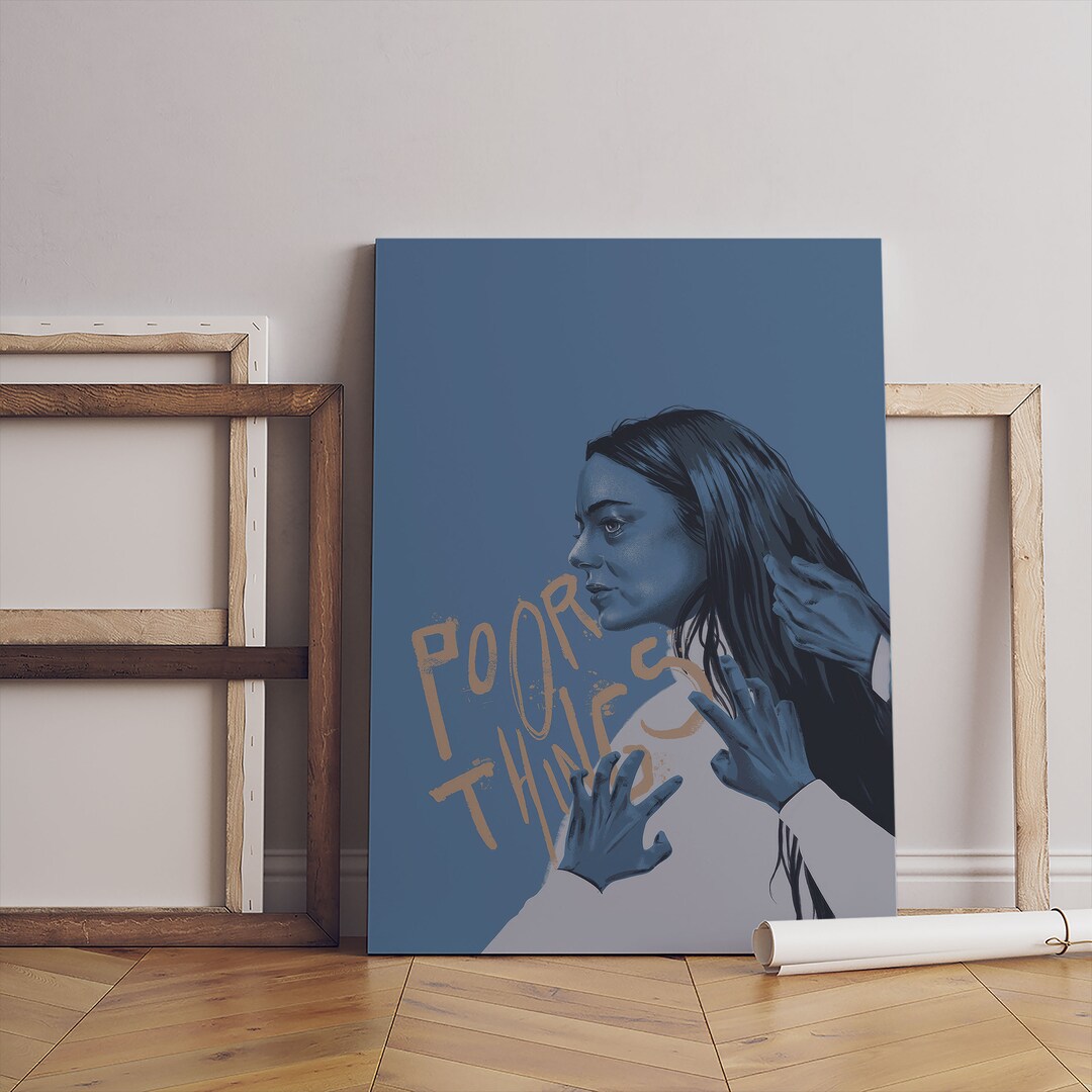 Poor Things Poster Poster Movie Poster Print, Movie Art Decor, Canvas ...