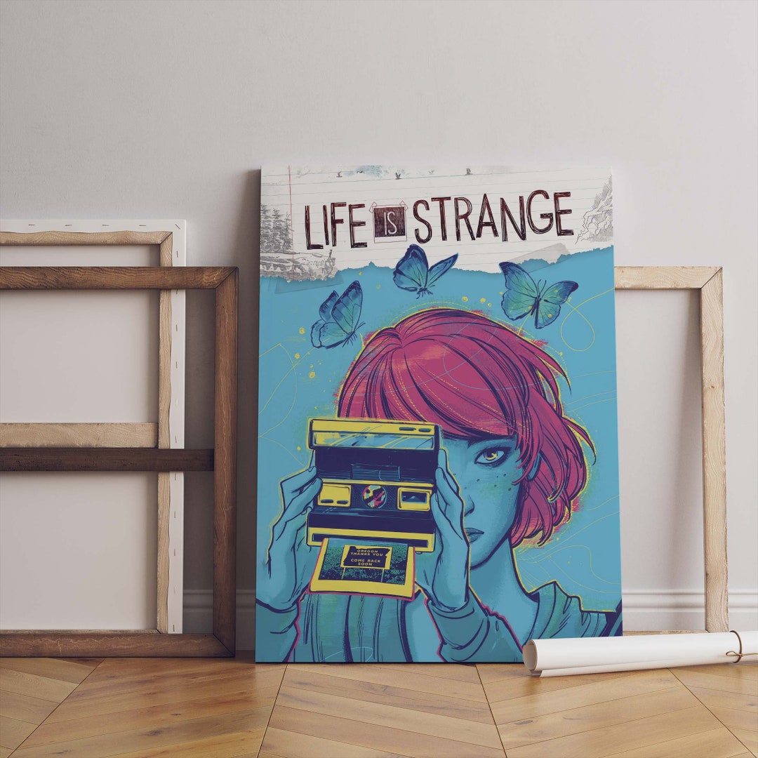 Life is Strange Game Poster, Game Wall Art, Canvas Print, Gamer Gift ...