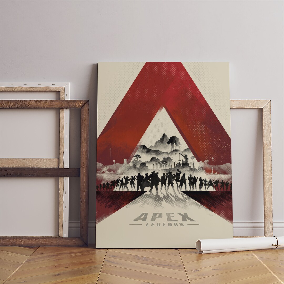 Apex Legends Poster, Game Wall Art, Canvas Print, Gamer Gift, Apex ...
