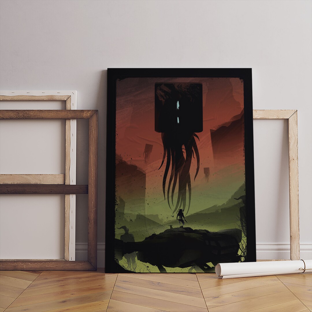 Returnal Game Poster, Game Wall Art, Canvas Print, Gamer Gift, Returnal ...