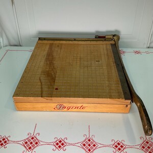 Vintage Ingento Paper Cutter No. 4 12 X 12 Inch 1950s Works - Etsy