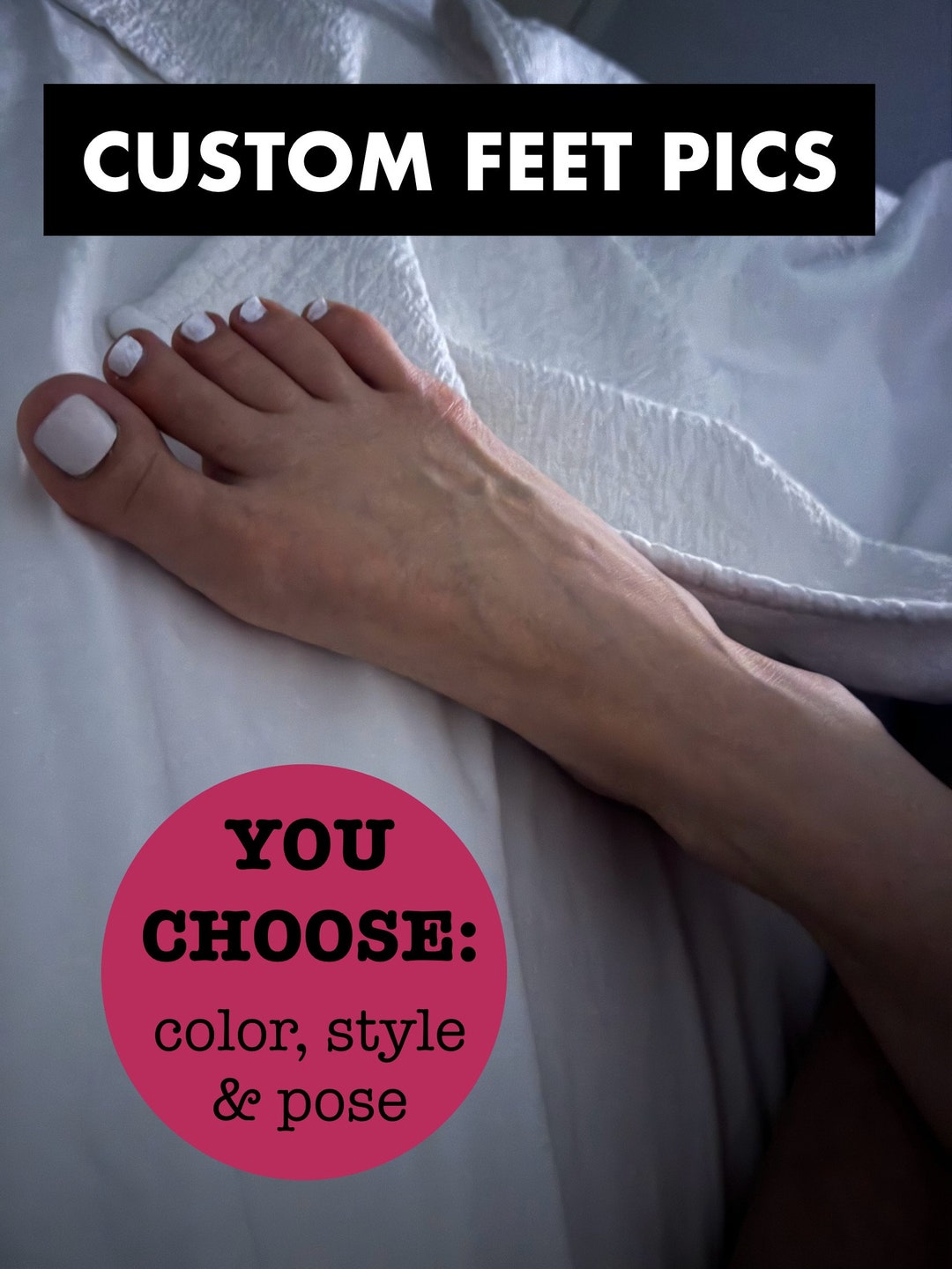 Custom Feet Pics From Goddess - Etsy