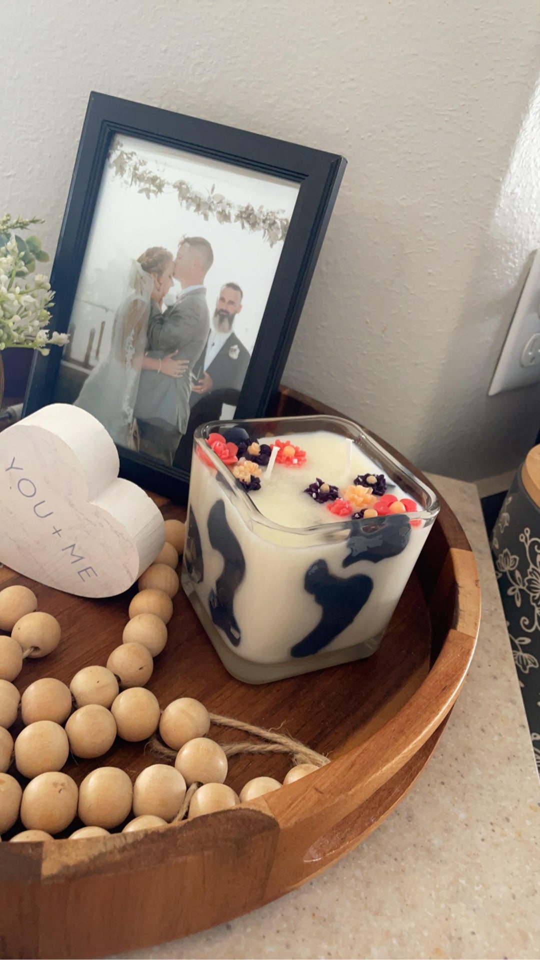 Candle, Cow, Wax, Floral - Etsy