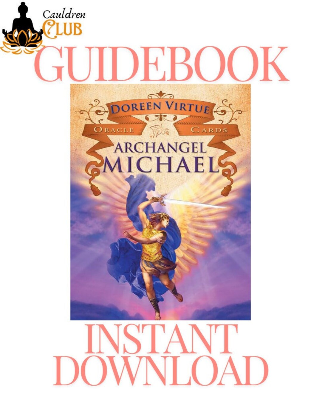 Archangel Michael Oracle Cards Guidebook. Digital Download, Instant ...