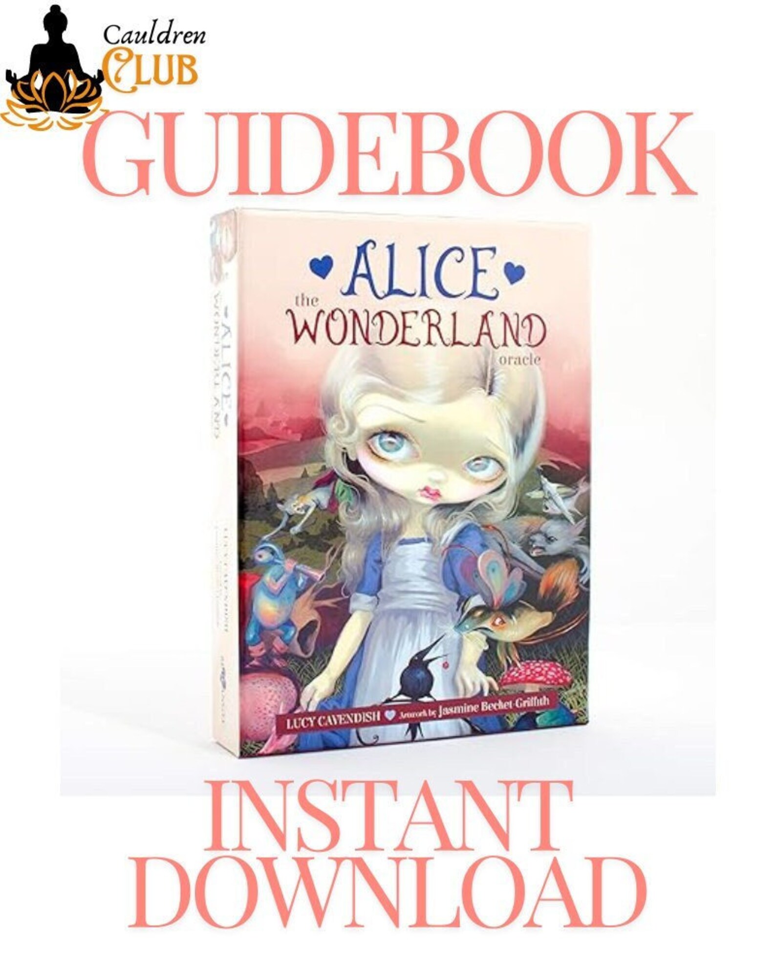 Alice in Wonderland Oracle Guidebook. Digital Download, Instant Access ...
