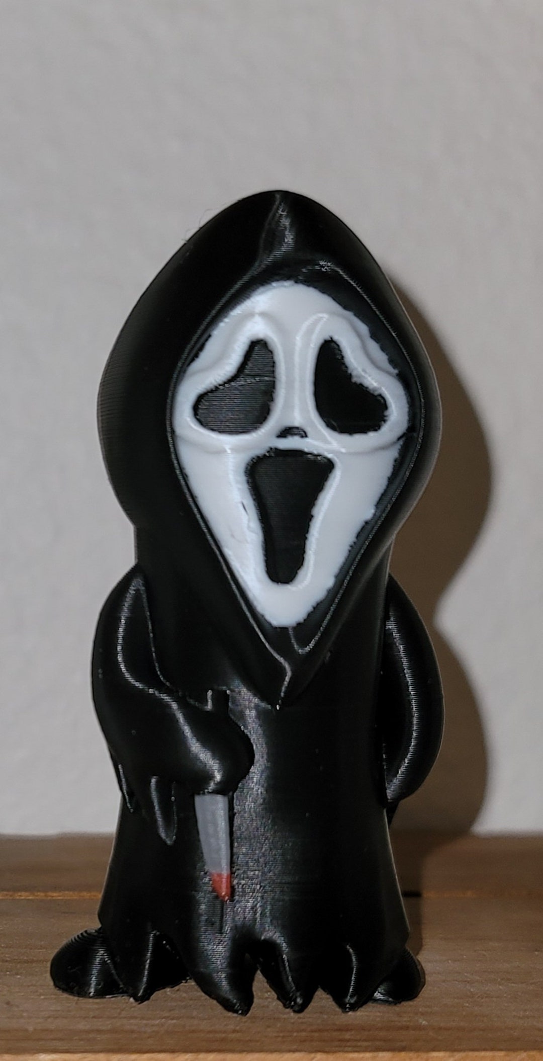 Mini Ghost Face Figure - Etsy