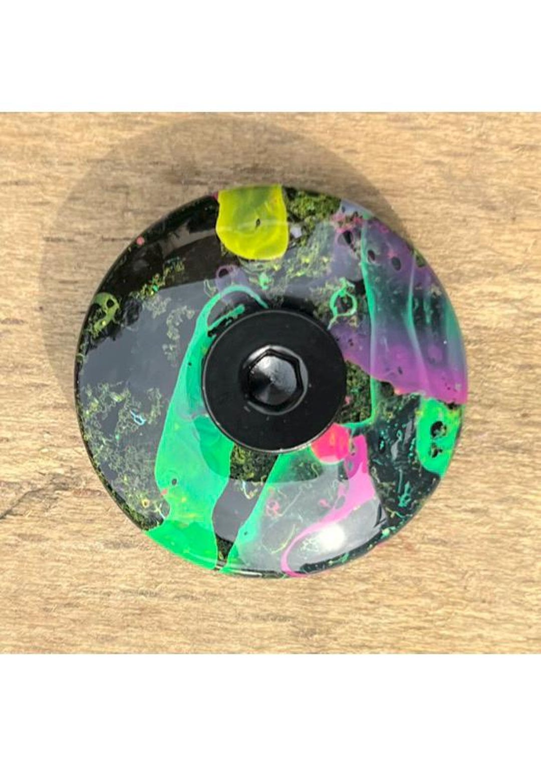 Bike Stem Cap Custom Paint Stem-cap for Bike Gift Mountain Bike Road ...