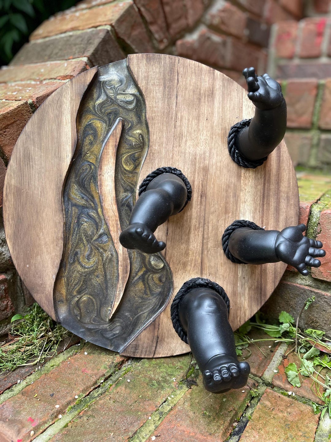 Scary Horror Baby Doll Limbs Hanging Wall Decor - Etsy