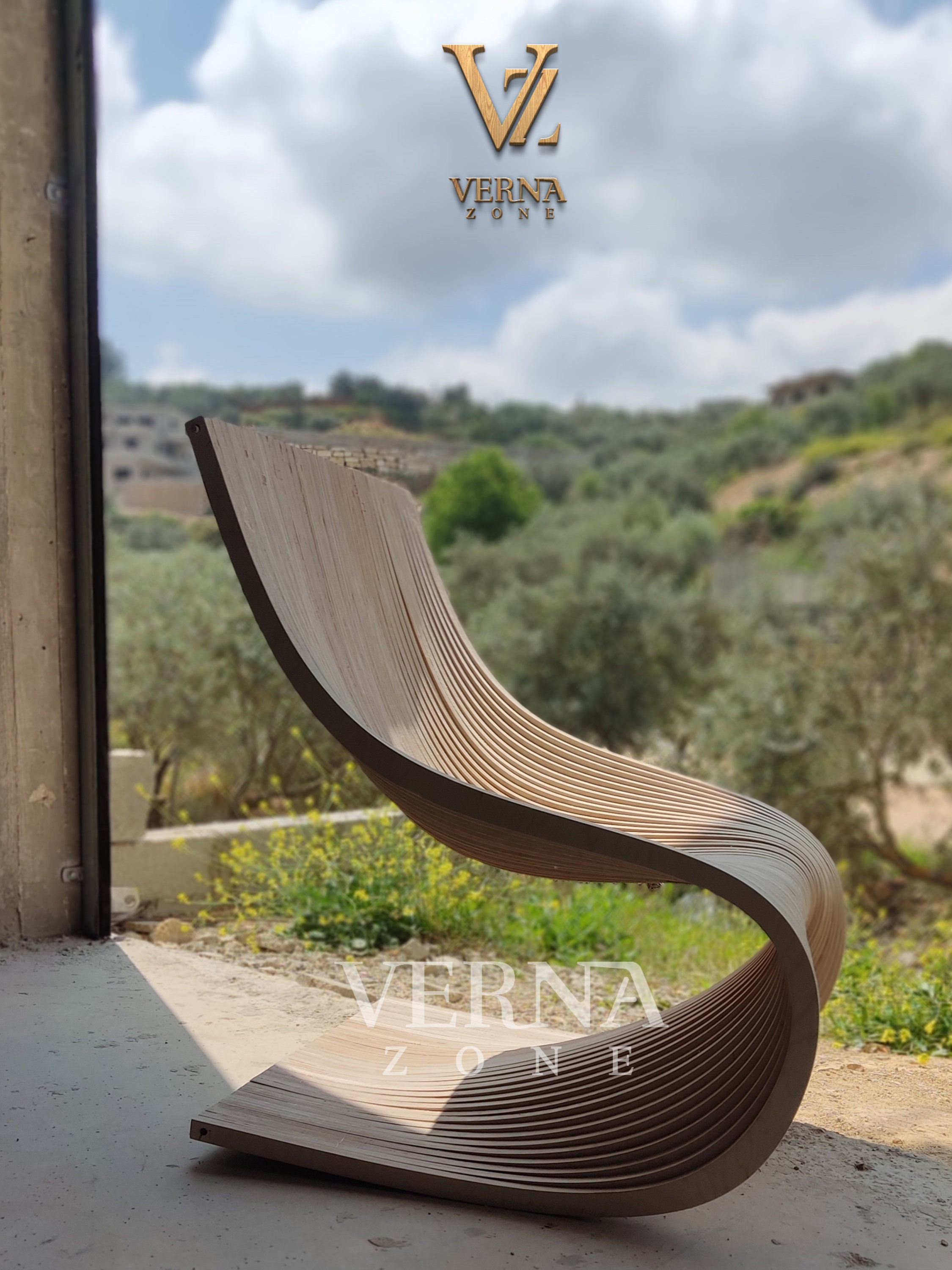 Parametric Wood Chair, Armchair Files for CNC Router and Laser Cut ...