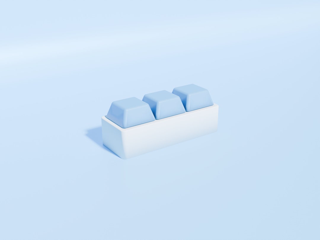 Keyboard Clicky Fidget Toy 3 Keycaps Fidget ASMR - Etsy