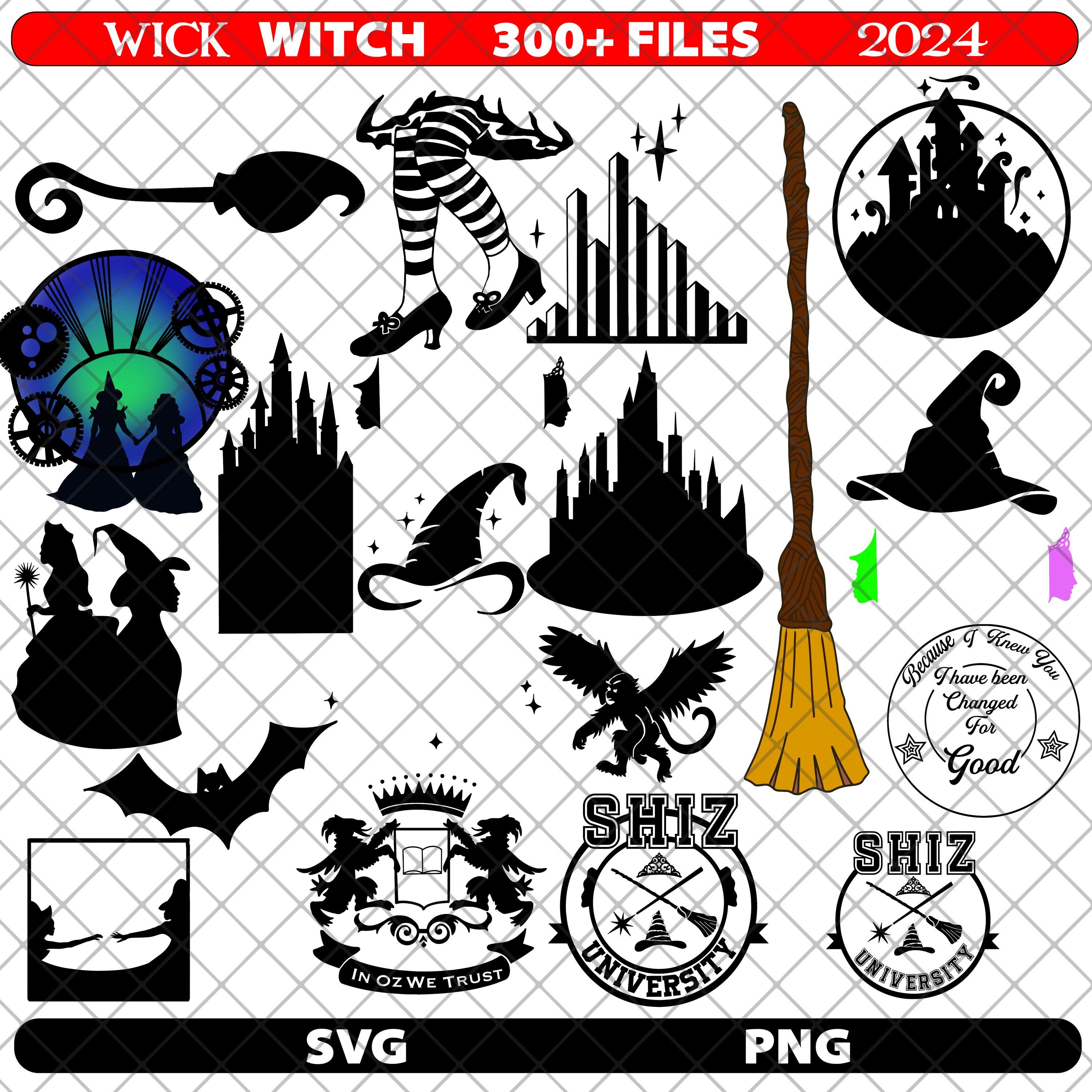 Wicked SVG PNG Bundle - Wicked for Good 2025 | Wizard of Oz | Wicked ...