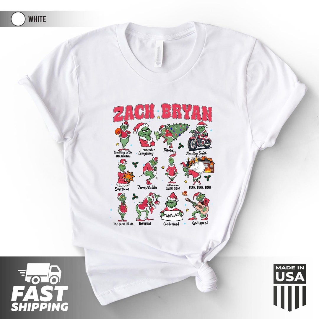 Christmas Zack Bryan Shirt, Santa Shirt, Christmas Sweatshirt, Zack ...