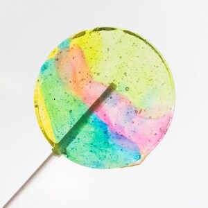 Rainbow Lollipops, Rainbow Birthday Lollipop, Rainbow Party Favors ...