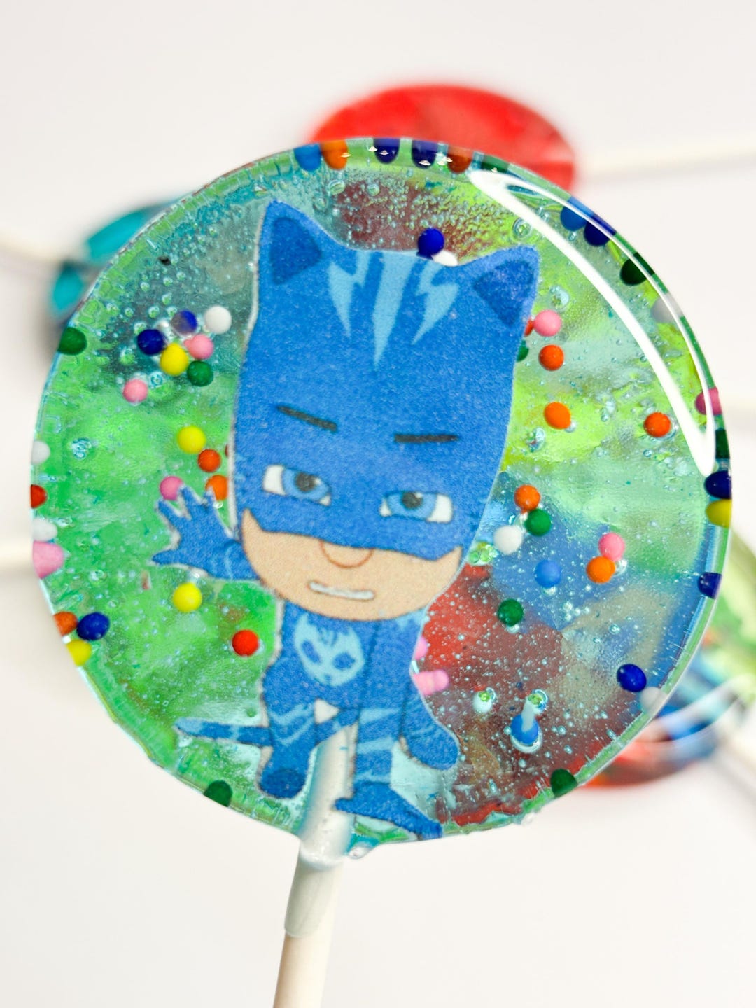 Pj Mask Lollipops, Pj Mask Birthday Lollipops, Pj Mask Party Favors, Pj ...