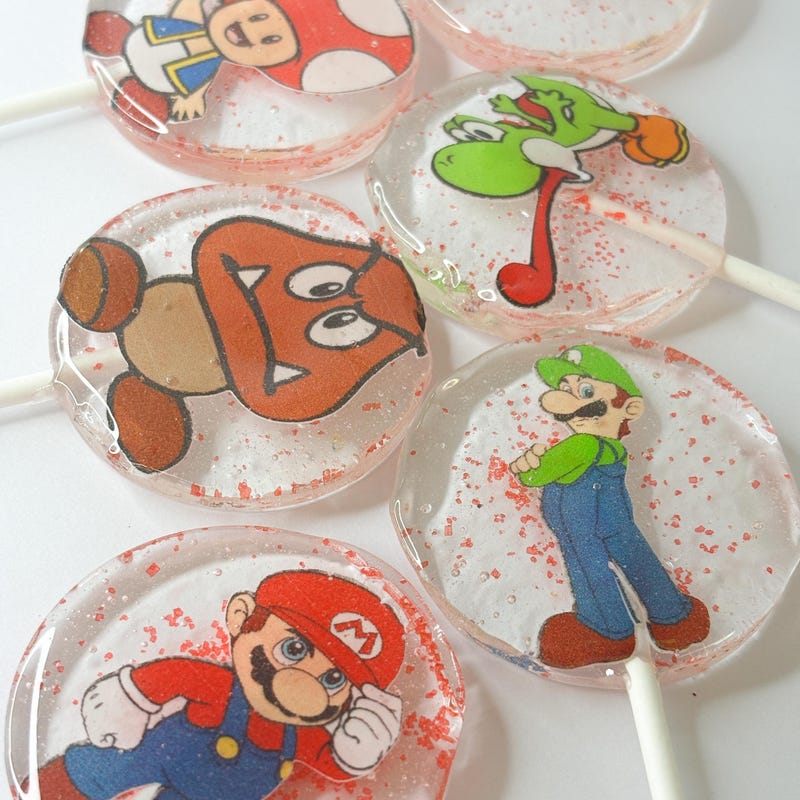 Birthday Lollipops - Etsy