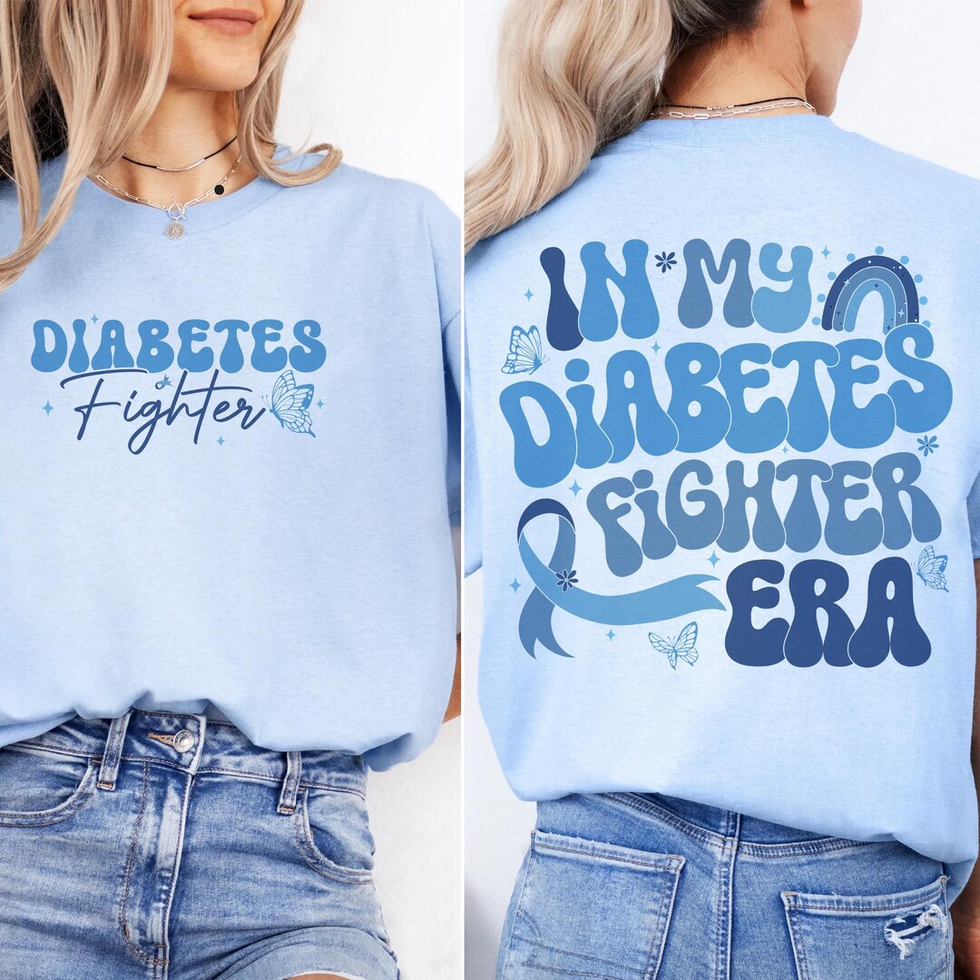 Diabetes Awareness Shirt, in My Diabetes Fighter Era, T1D Warrior ...