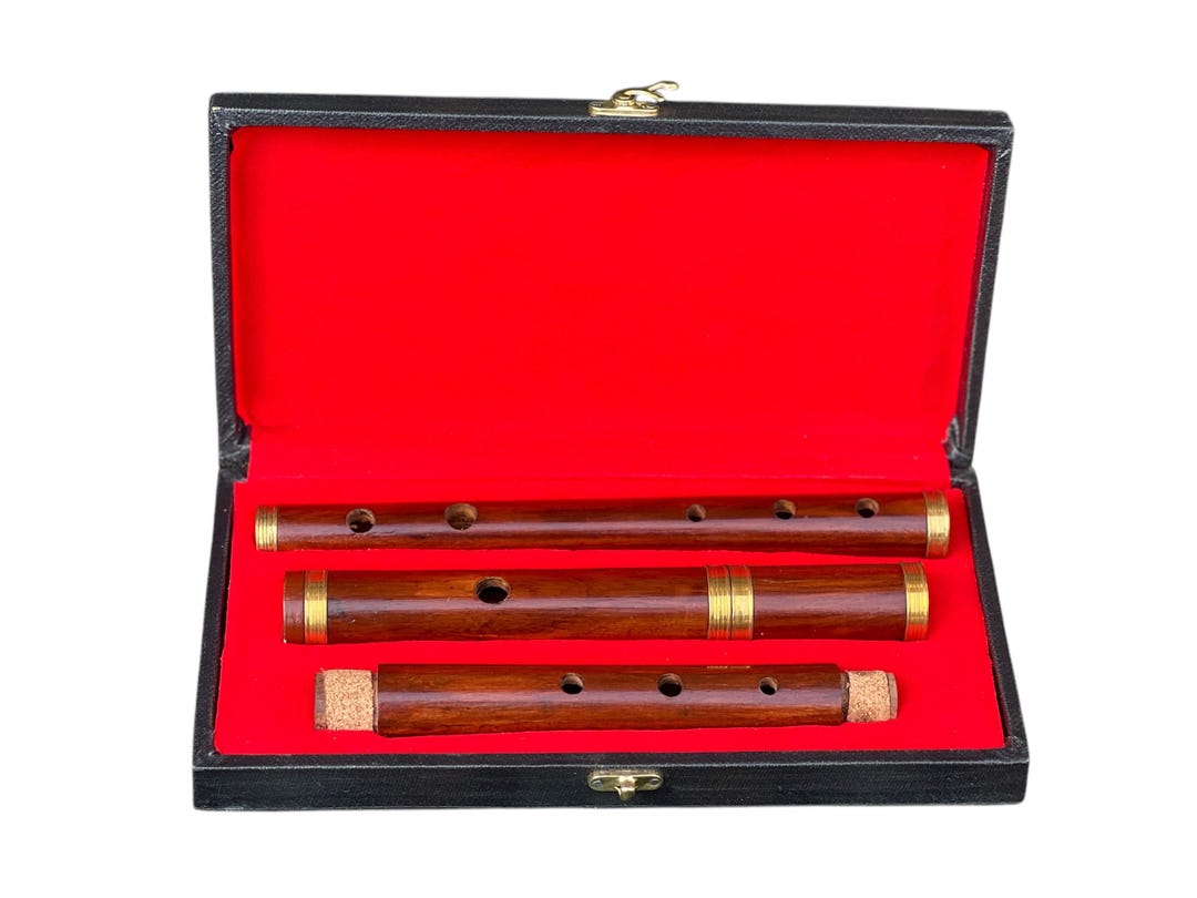 Rosewood Irish D Flute 4 Parts Rosewood Musical Instrument Handmade ...