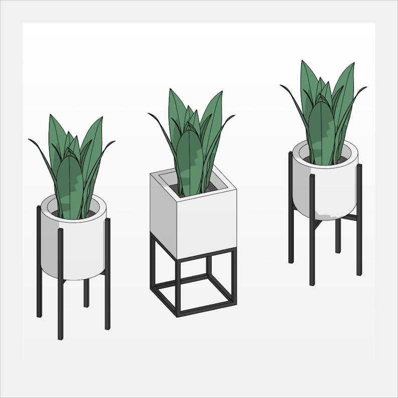 Plants Revit Families for Interior Designers - Etsy UK