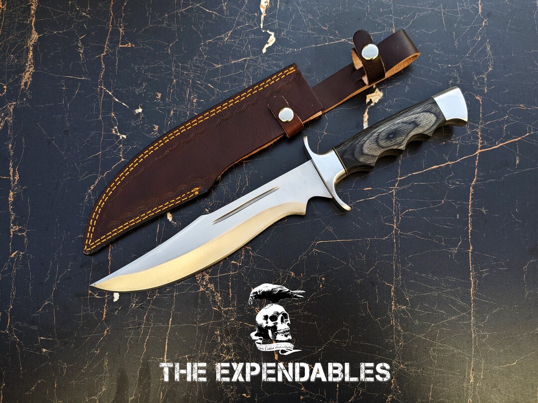 Handmade Expendables Legionnaire Bowie Knife, Stainless Steel Blade ...