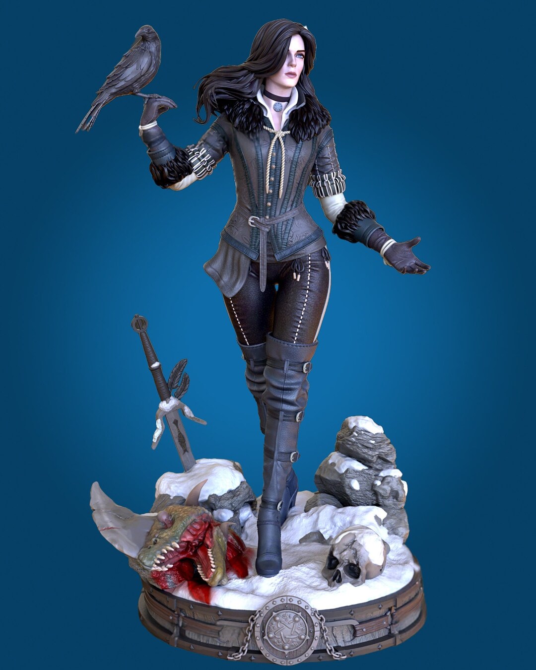 Yennefer From the Witcher NSFW High Quality STL File, File for 3D ...