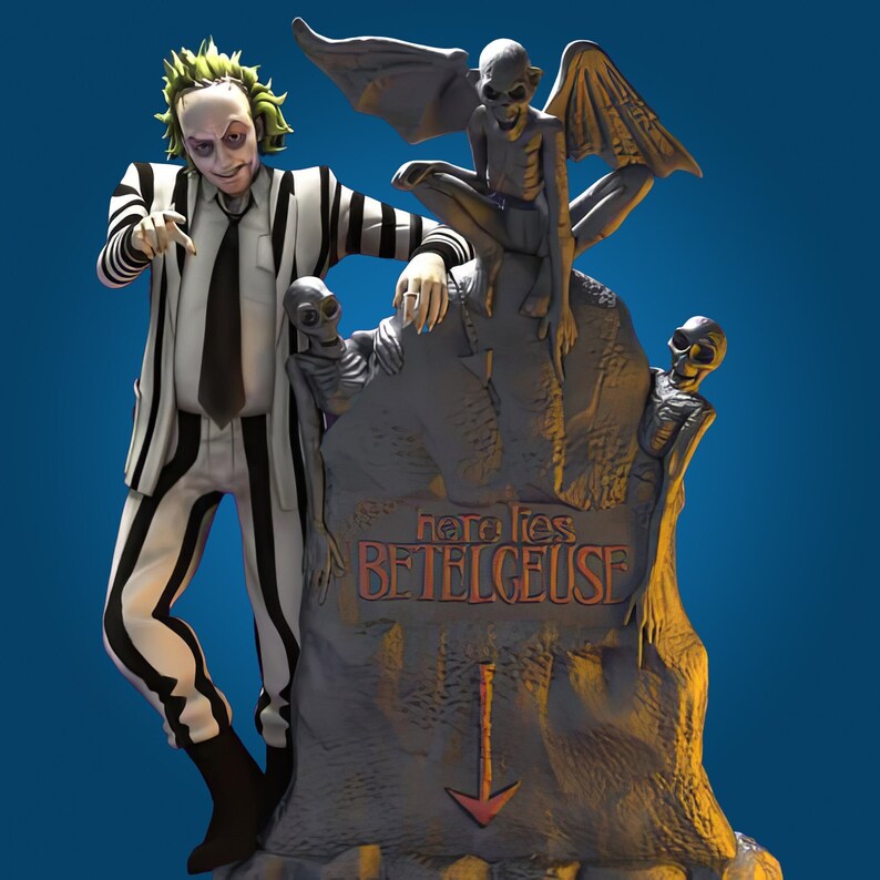 Beetlejuice High Quality STL File, 3D Digital Printing STL File for 3D ...