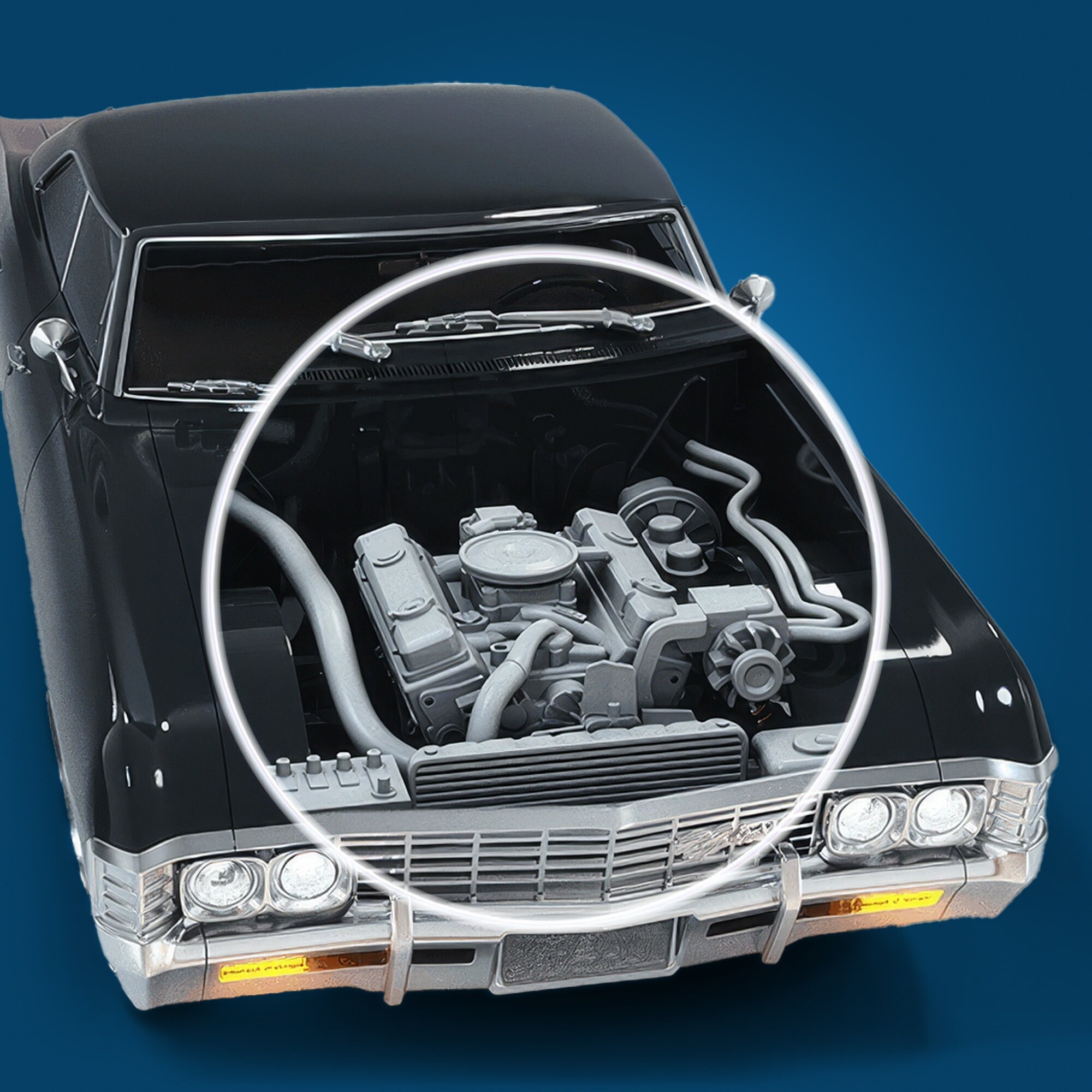 Chevrolet Impala 1967 1/8 High Quality STL File, 3D Digital Printing ...