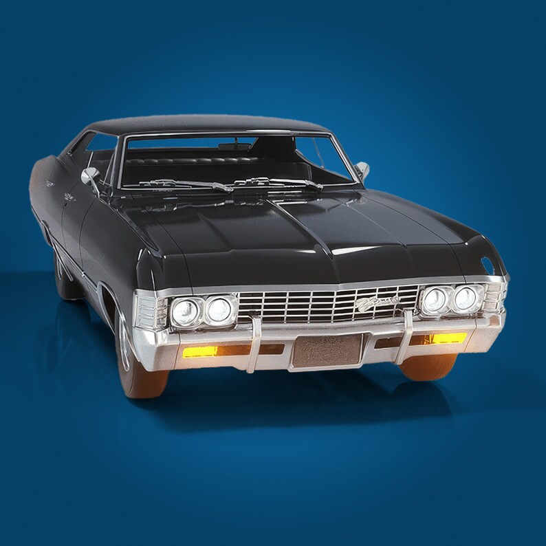 Chevrolet Impala 1967 1/8 High Quality STL File, 3D Digital Printing ...