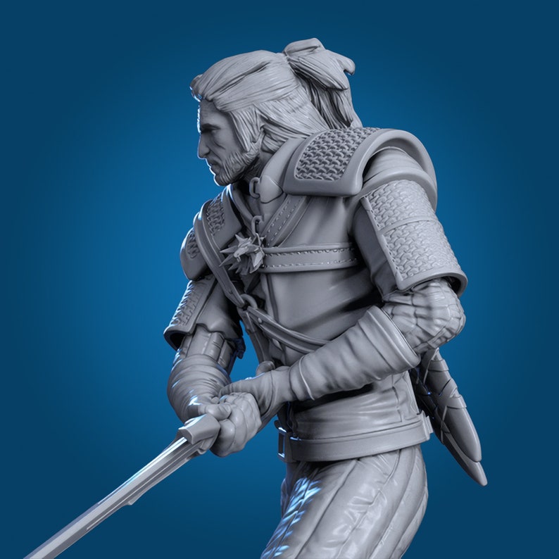 The Witcher High Quality STL File, 3D Digital Printing STL File for 3D ...