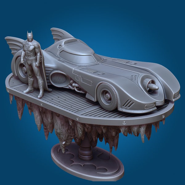 Batmobile Stl - Etsy