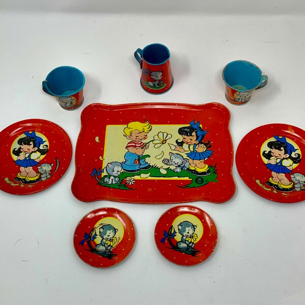 Ohio Art Tea Set - Etsy