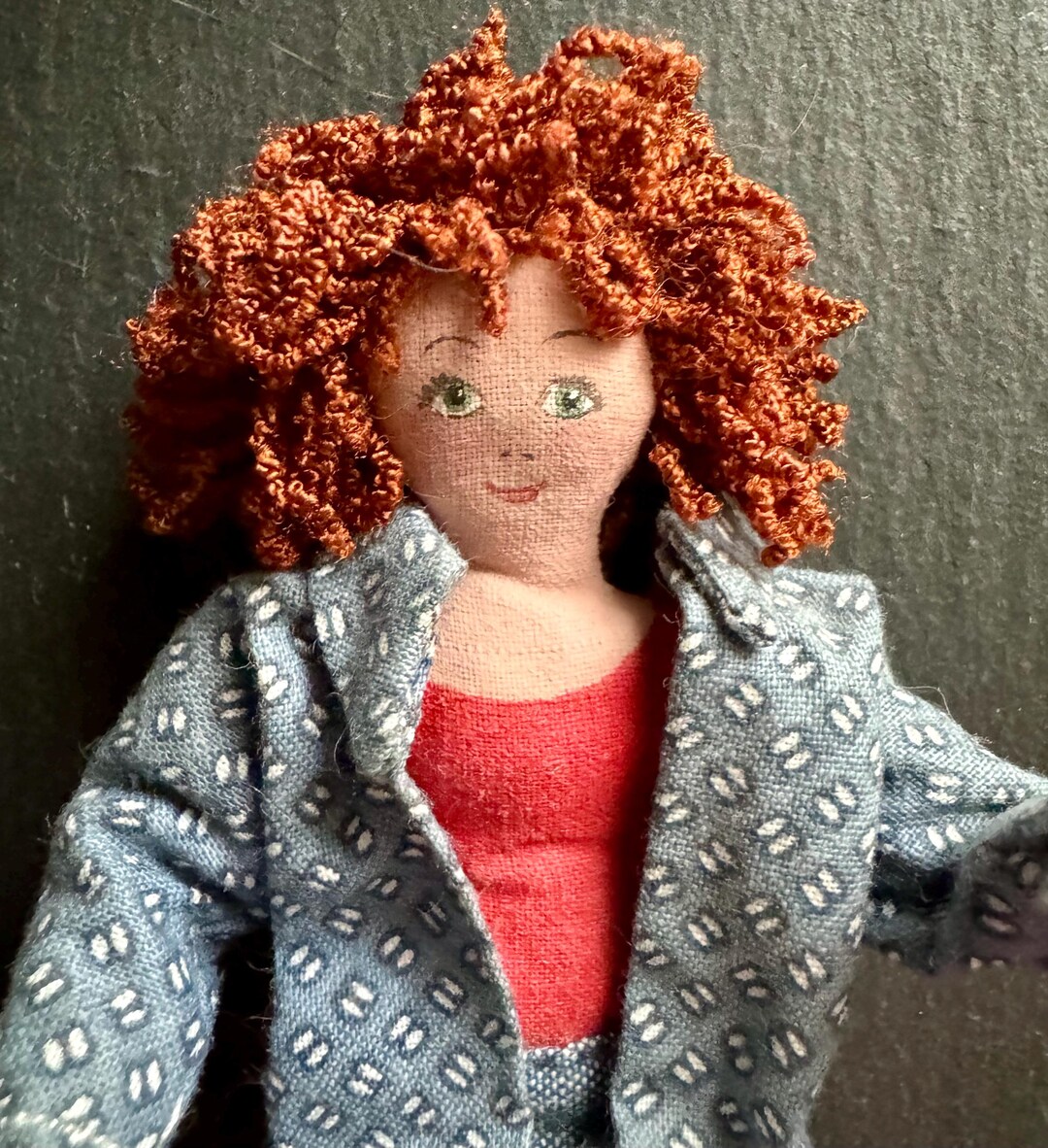Vintage Artisan Handcrafted Bendable and Poseable 1:12 Dollhouse ...