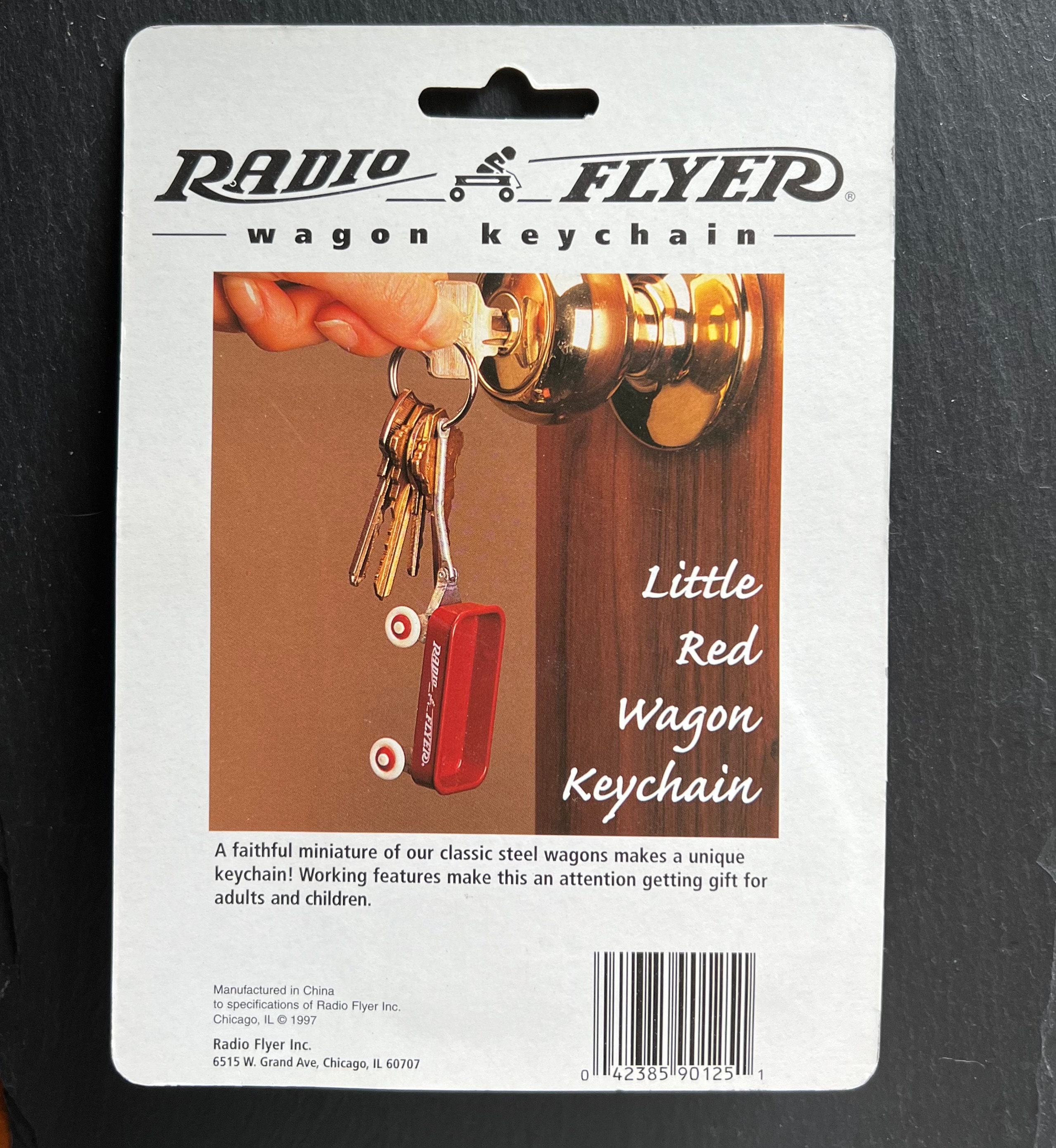 Vintage Radio Flyer Wagon Keychain - Etsy