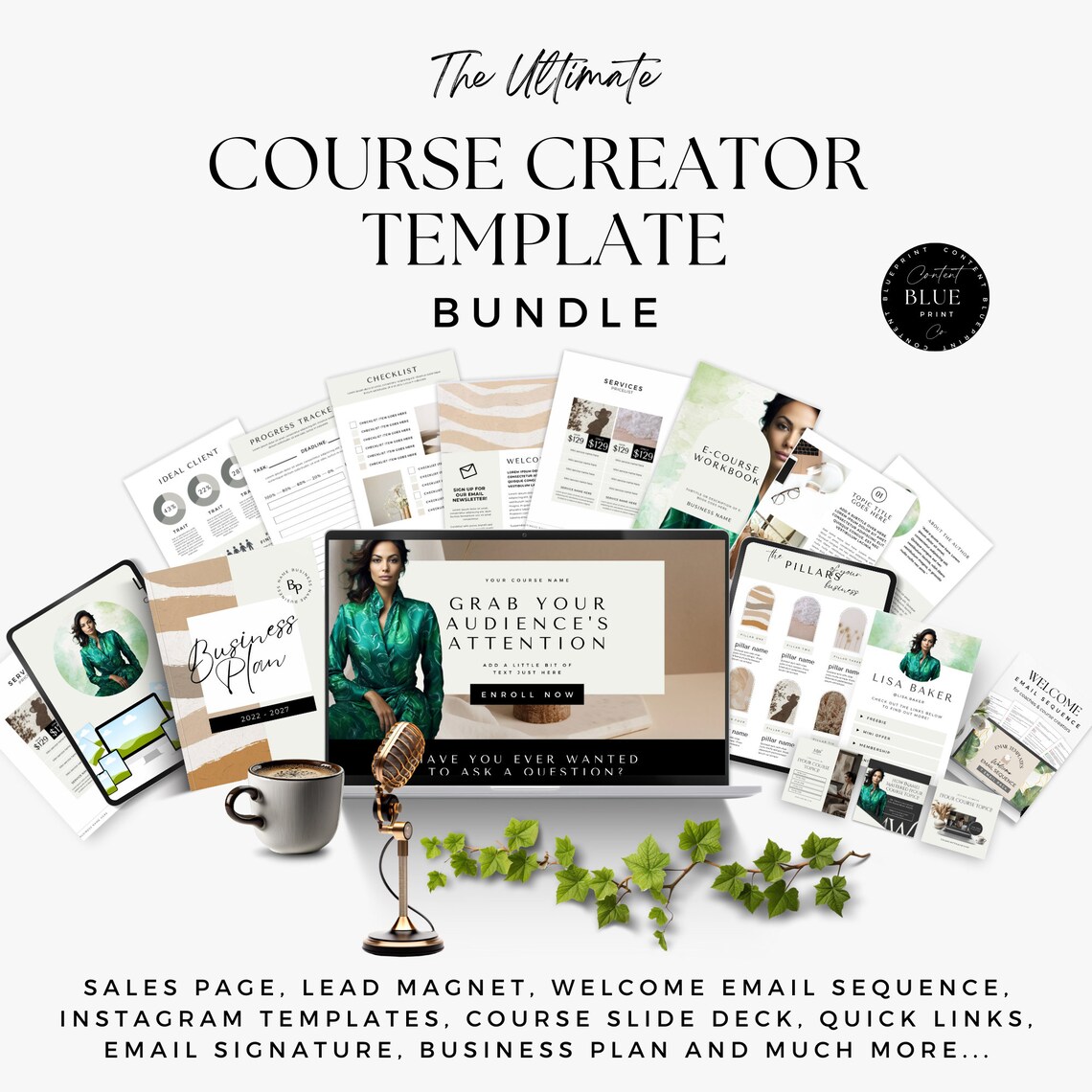 Course Creator Toolkit Templates | Online Course Sales Page | Coaching ...