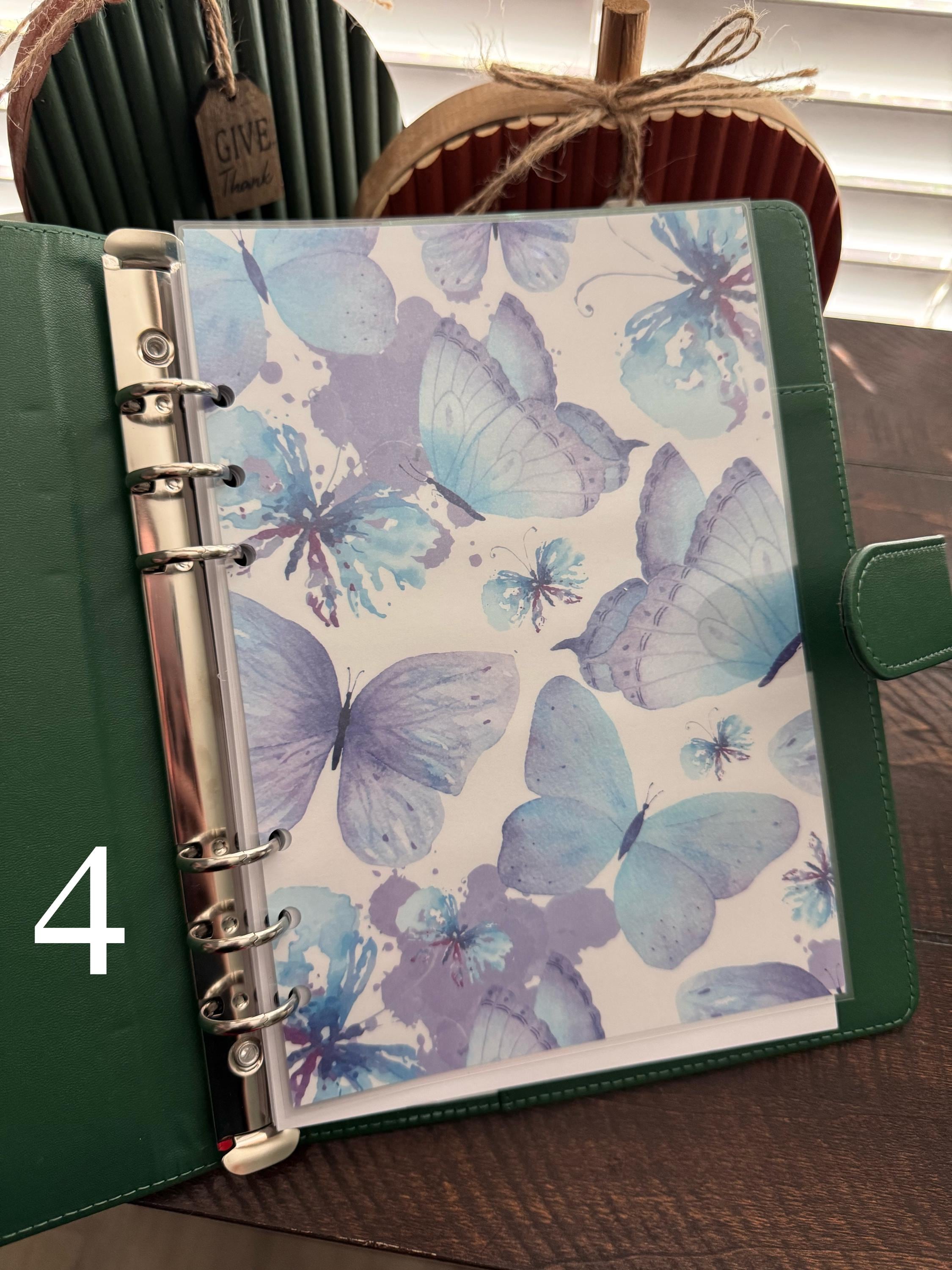 Binder Dashboards - Butterfly Pack - A5 - Etsy