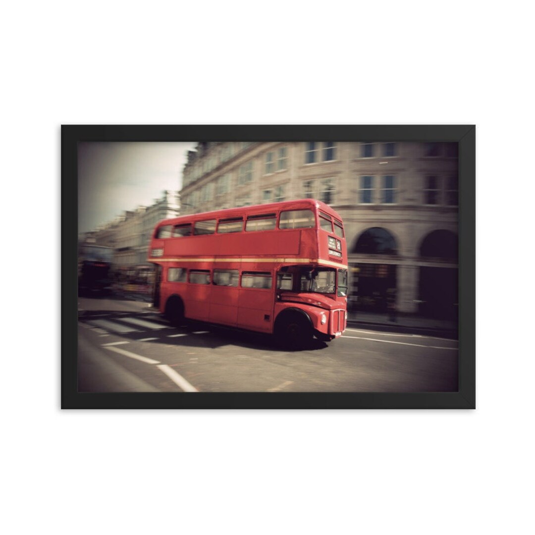 Red London Bus Ideal Christmas Birthday Expat Gift or Present - Etsy
