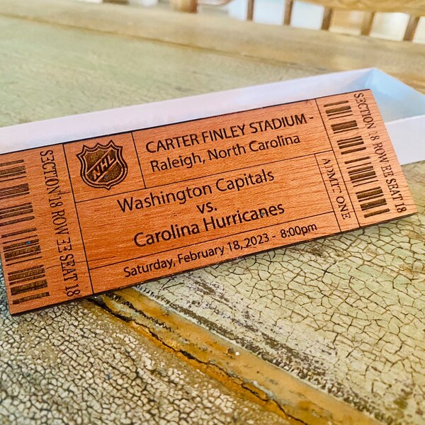 Commemorative Ticket - Etsy