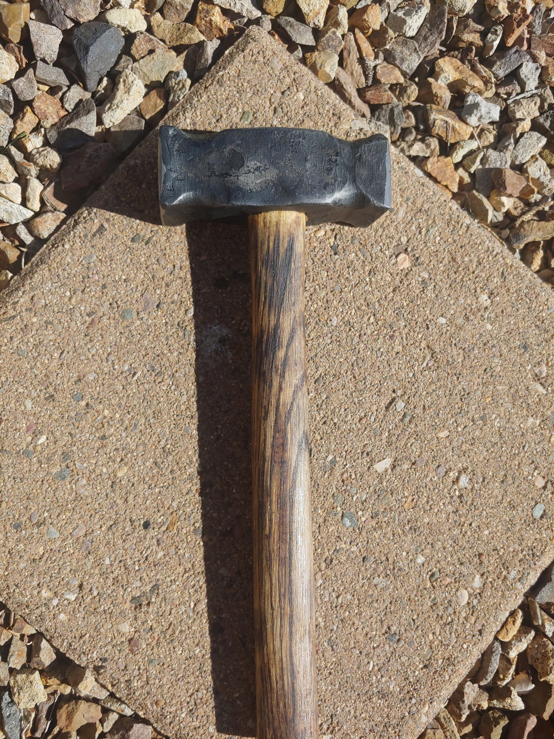Forging Hammer- Hand Forged Black Smithing Hammer 2.2 Lbs. Made of High ...