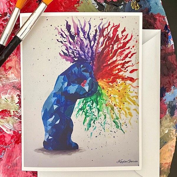 Denver Blue Bear Art - Etsy