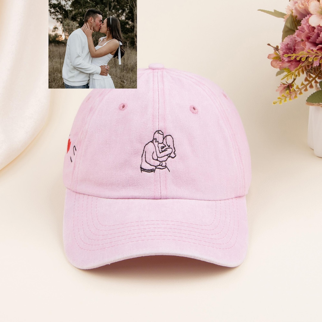 Personalized Embroidered Portrait Hat-custom Baseball Cap With Photo ...