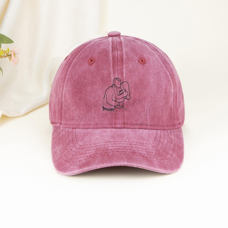 Personalized Embroidered Portrait Hat-custom Baseball Cap With Photo ...