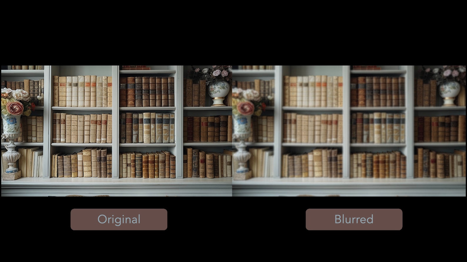 24 Virtual Backgrounds Distinguished Bookshelves Zoom Background ...