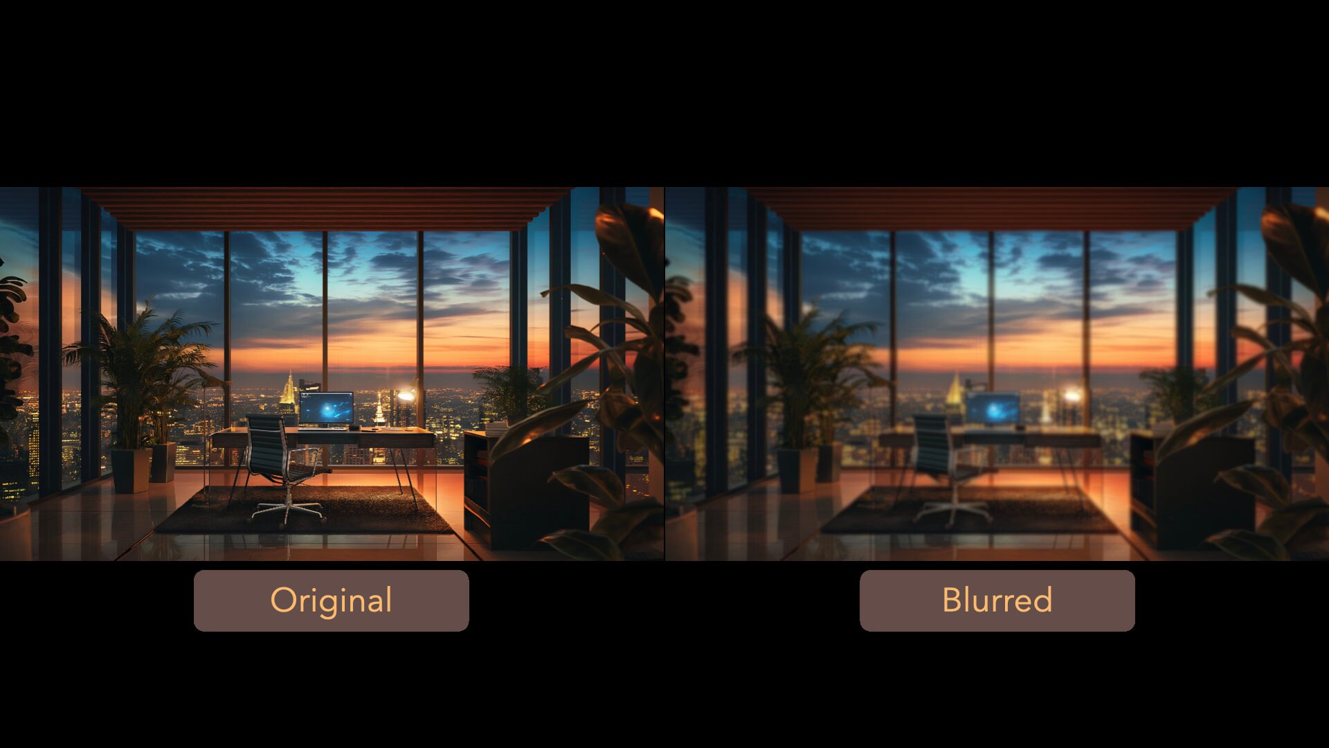 20 Virtual Backgrounds | Corner Office | Zoom Background | Microsoft ...